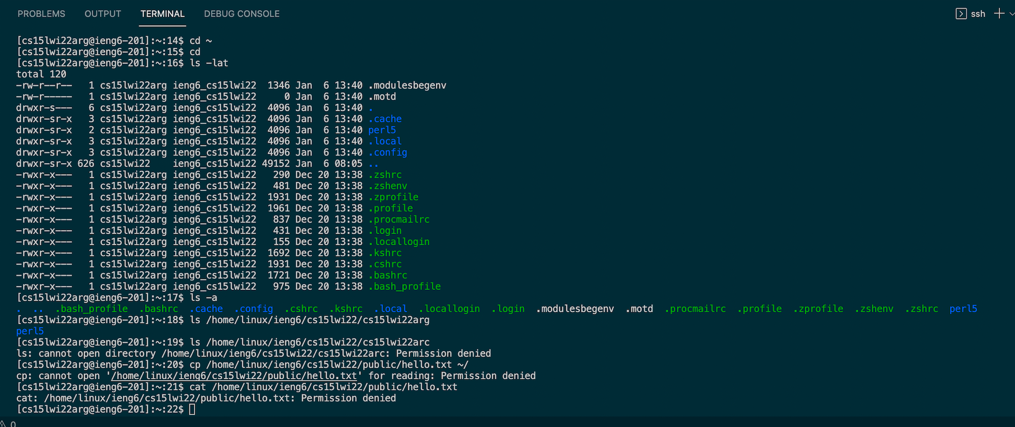 Lab Report 1 (Logging into ieng6 account) | cse15l-lab-reports